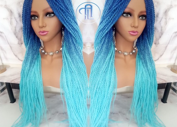 Blu Ombre Senegalese Twists Buy MISS WIG 24Inch Ombre Color Senegalese