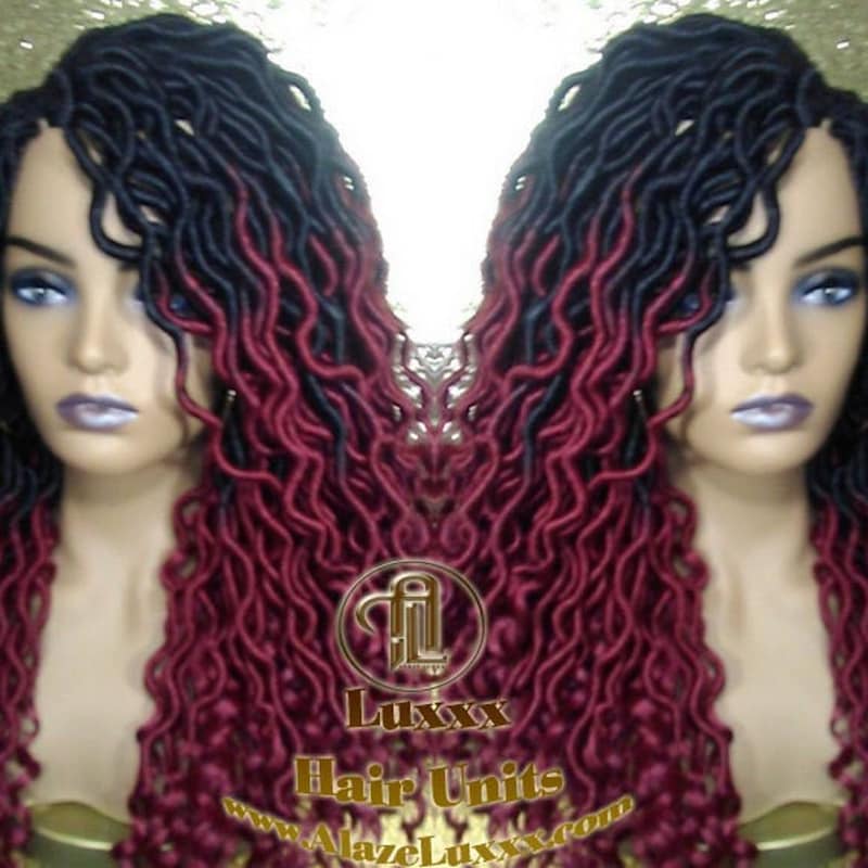 Boho Goddess Locks Braided Wig - Etsy