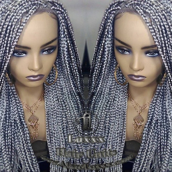 Gray Long Hair Wig - Etsy