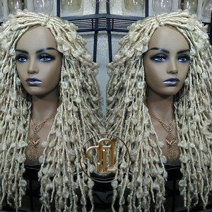 Butterfly Locs Platinum Blonde 613 Braided Wig Large Long Gypsy ...