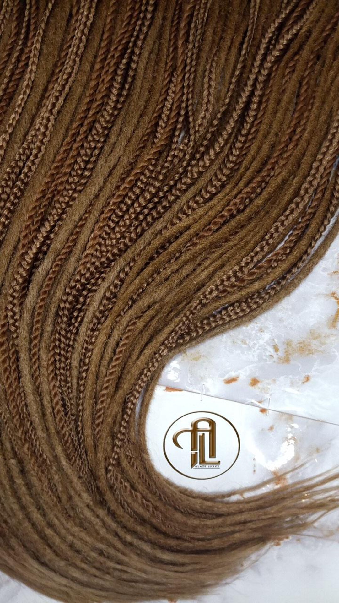 Blonde Single End SE Set Kit Synthetic Soft Crochet Boho Dread Braid ...
