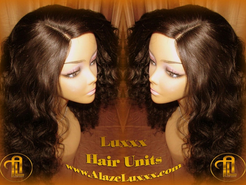 Virgin Body Wave 16 in New Unit WIG Lace Front Curly Wavy Short Bob ...