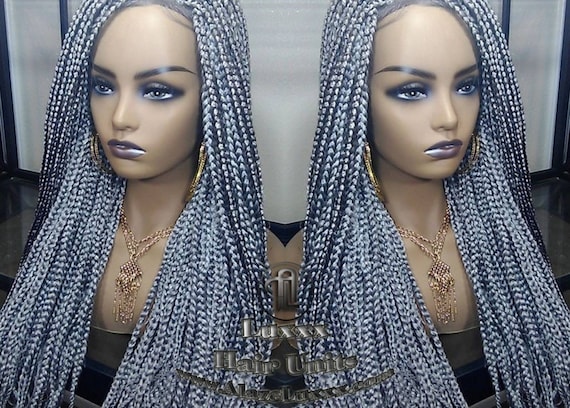 Silver Box Braids