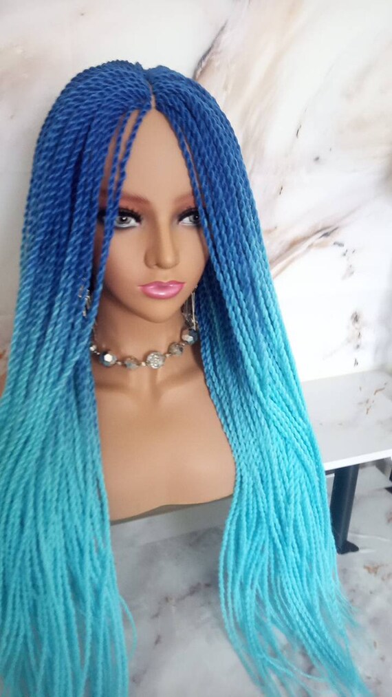 Blu Ombre Senegalese Twists Buy MISS WIG 24Inch Ombre Color Senegalese