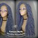 Big Large Fluffy Loc Wig Storm Silver Grey Gray 44 51 Gypsy - Etsy