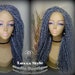 Big Large Fluffy Loc Wig Storm Silver Grey Gray 44 51 Gypsy - Etsy