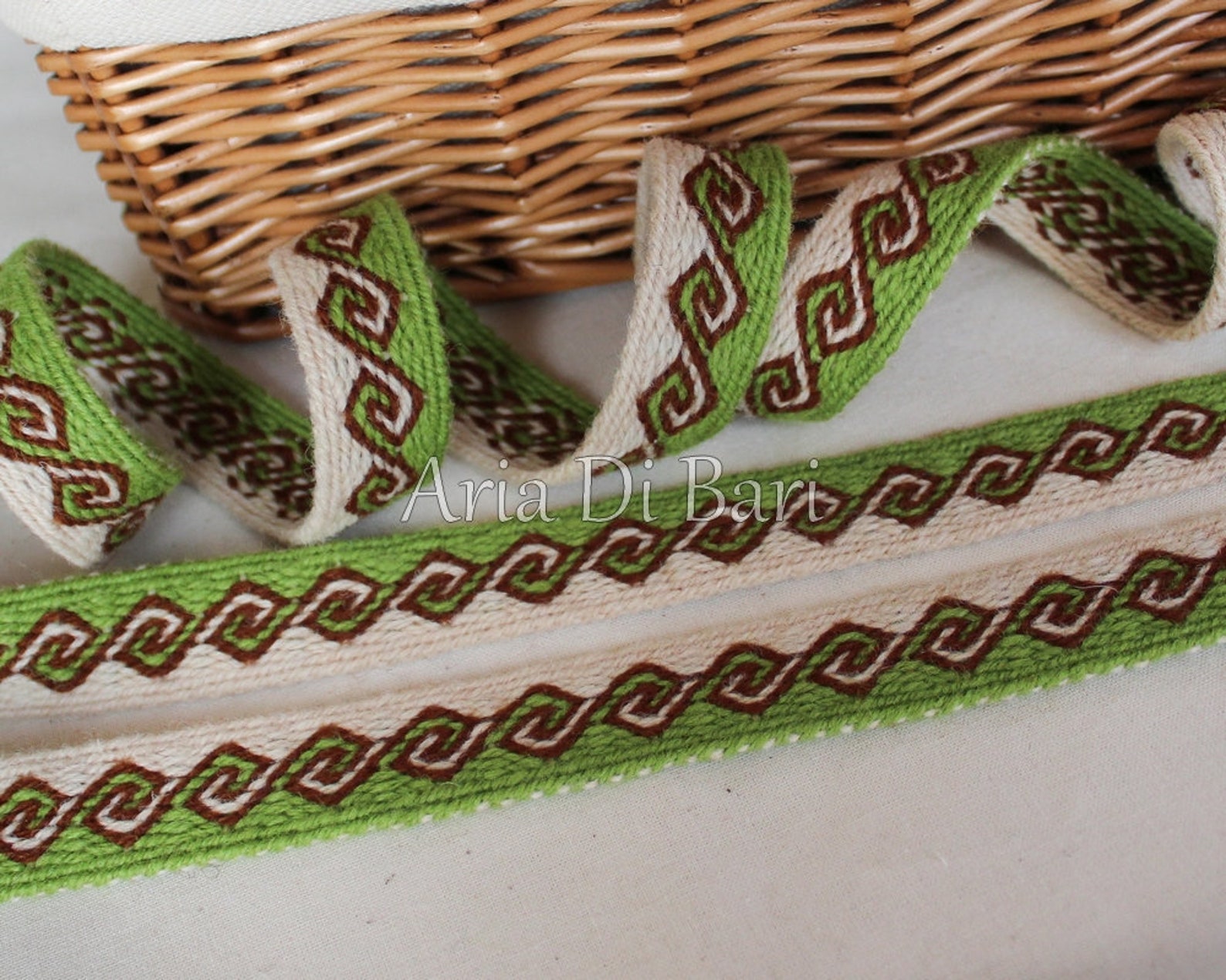 Tablet Weaving Trim, Kivrim Pattern, Viking, Medieval, Reenactment, Sca ...