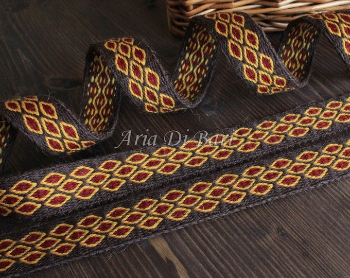 Tablet Weaving Trim Diamonds Pattern Tablet Weaving Viking - Etsy