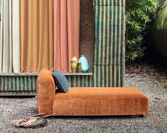 Orange Chenille Fabric - Etsy