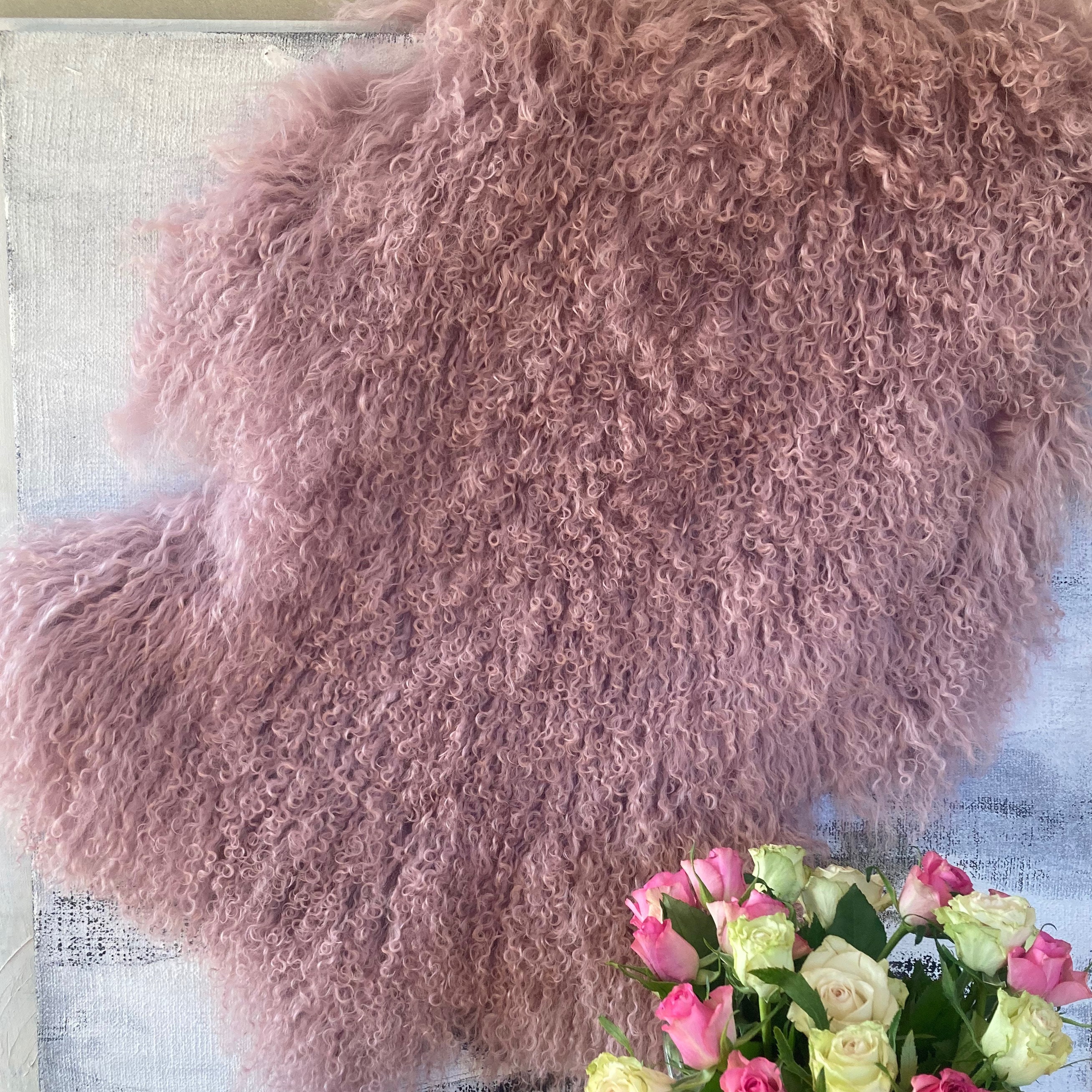 Cuddly Tibetan Lambskin Peau Dàgneau Lambskin Sheepskin Off-white + 9 ...