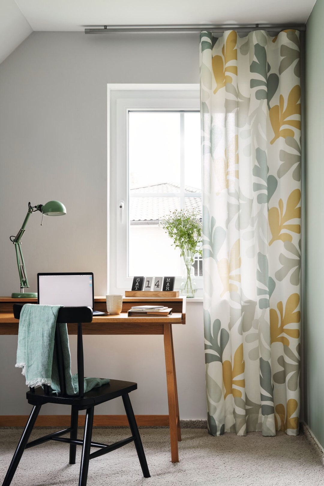 MATISSE Fabric by the Meter Voile Gardine Curtain White Pastel Bauhaus ...