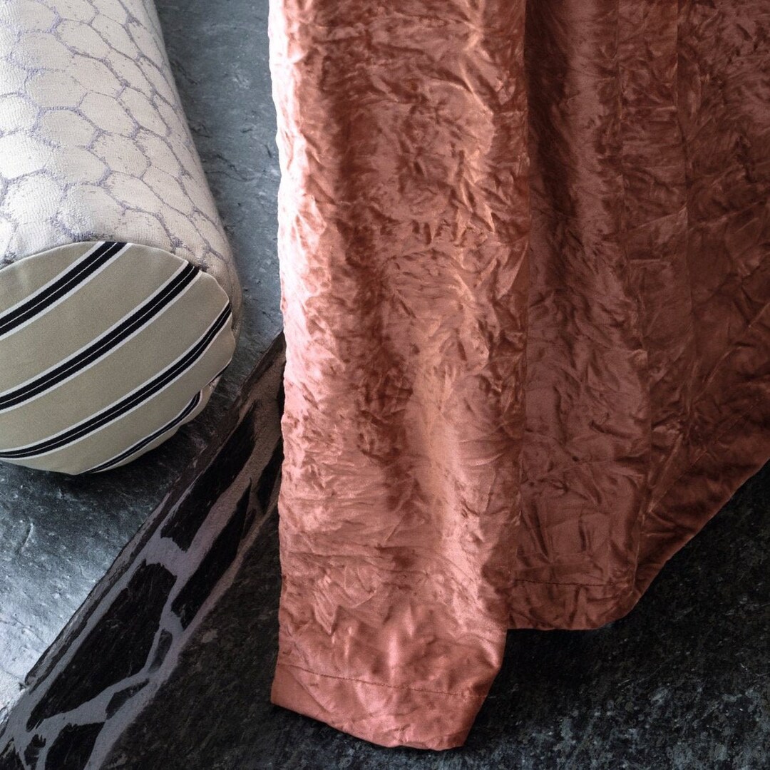 Fabric Design! ULTRA CRUCH* 2.90 Meters High, Panne Velvet Fabric by ...