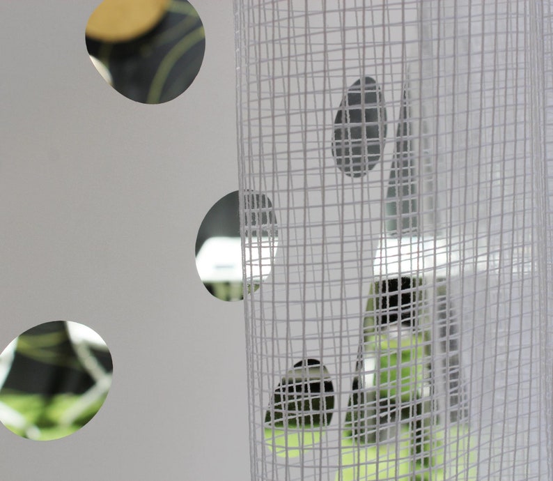 Fabric Design! SALE % CASA CS White Scrim 3 Meters High Bauhaus Curtain ...
