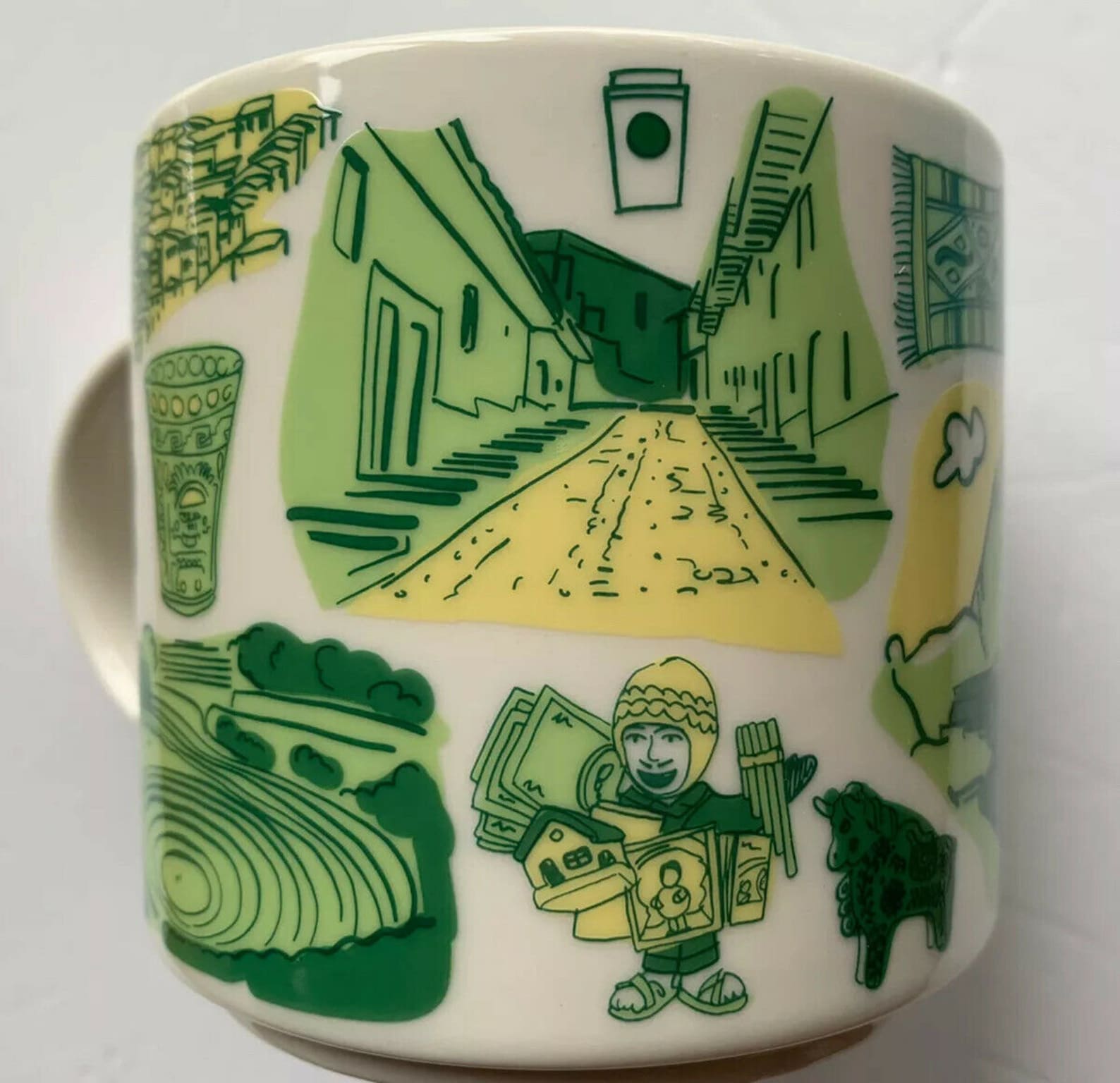 Starbucks Been There Series Cusco Peru Mug - Machu Picchu Collectible ...