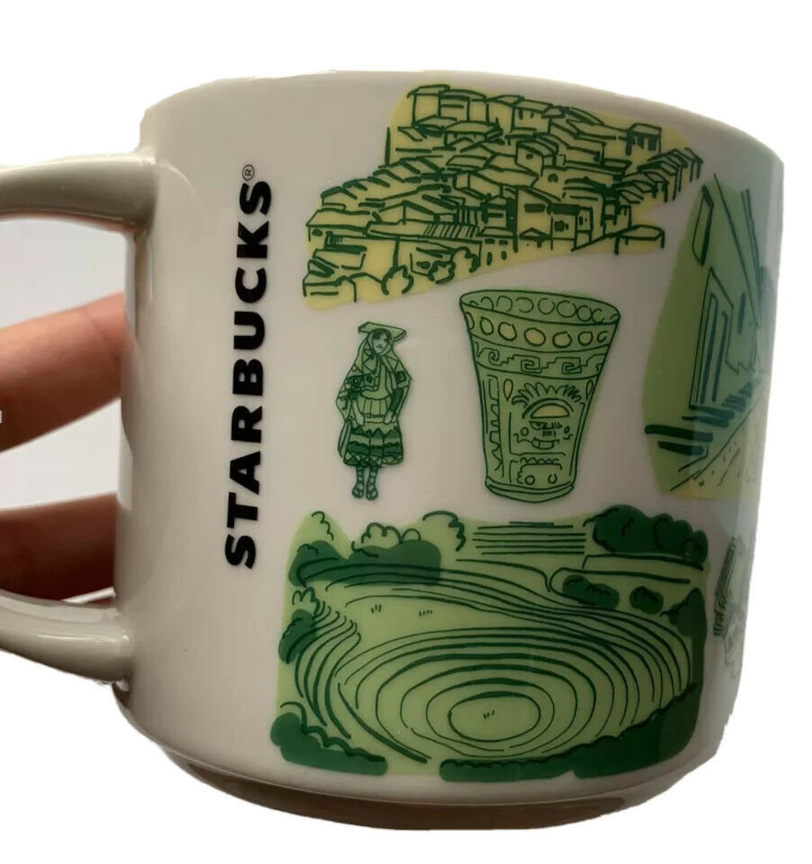 Starbucks Been There Series Cusco Peru Mug - Machu Picchu Collectible ...