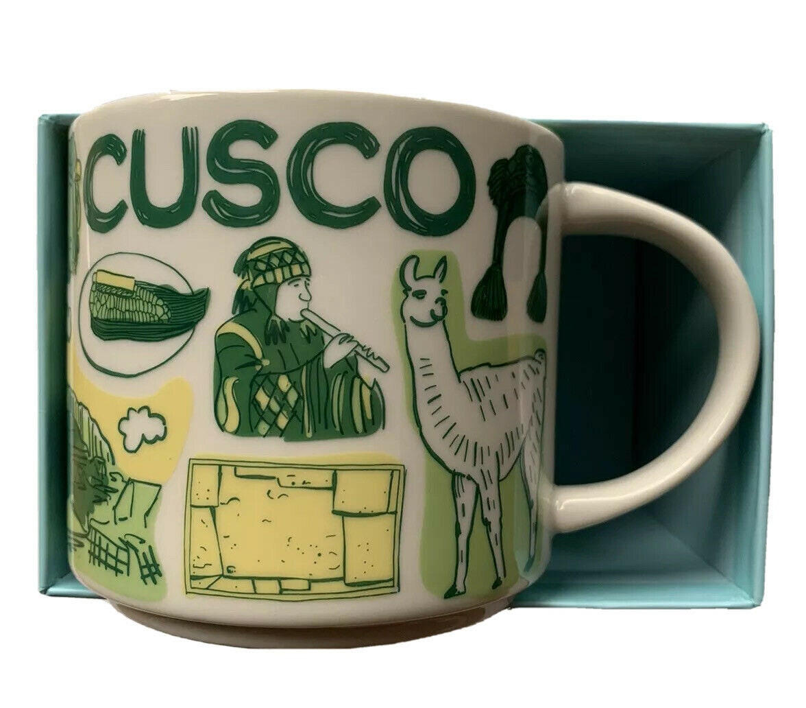 Starbucks Been There Series Cusco Peru Mug - Machu Picchu Collectible ...
