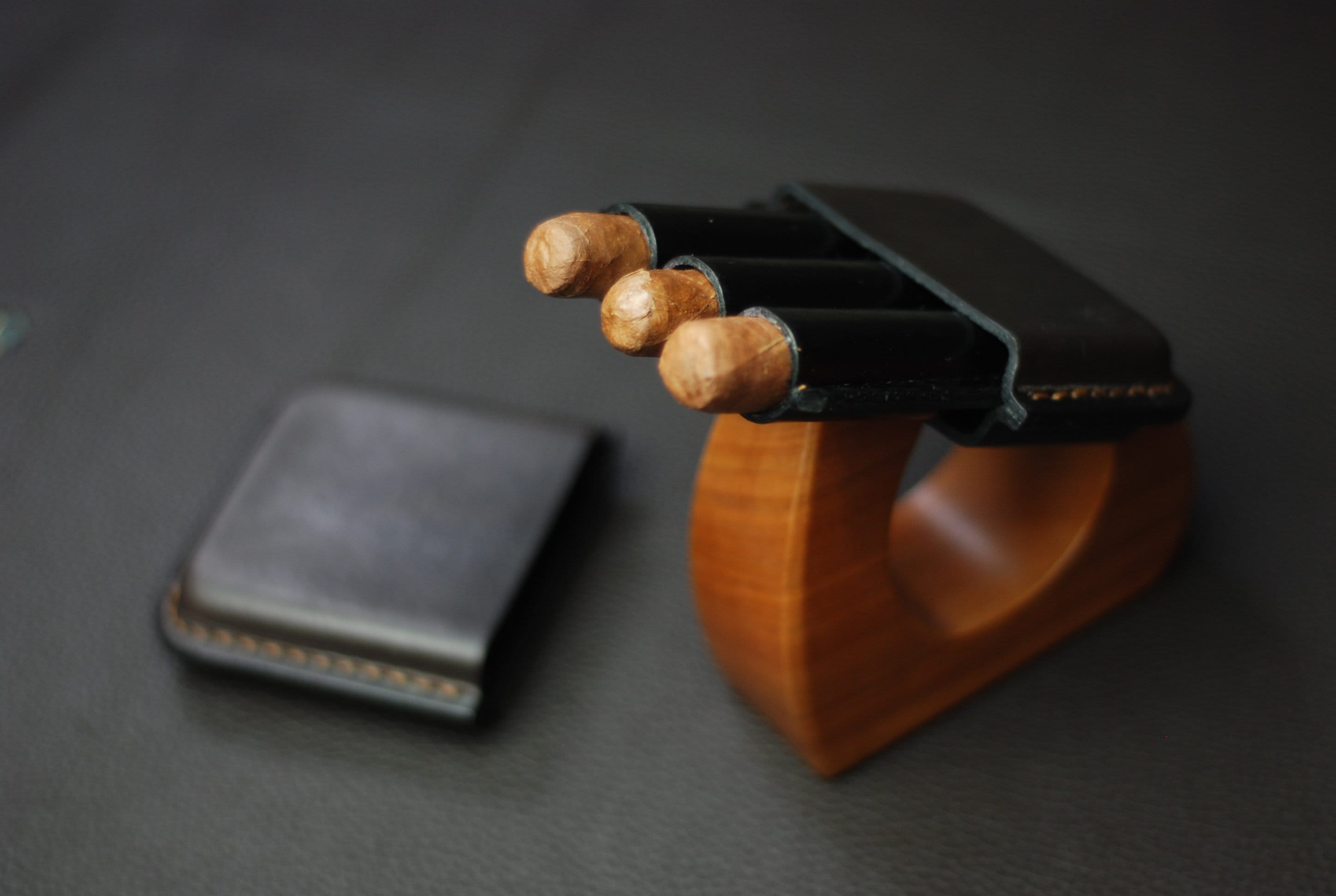 Personalized Cigars Case Leather Cigar Holder Travel Accessories ...