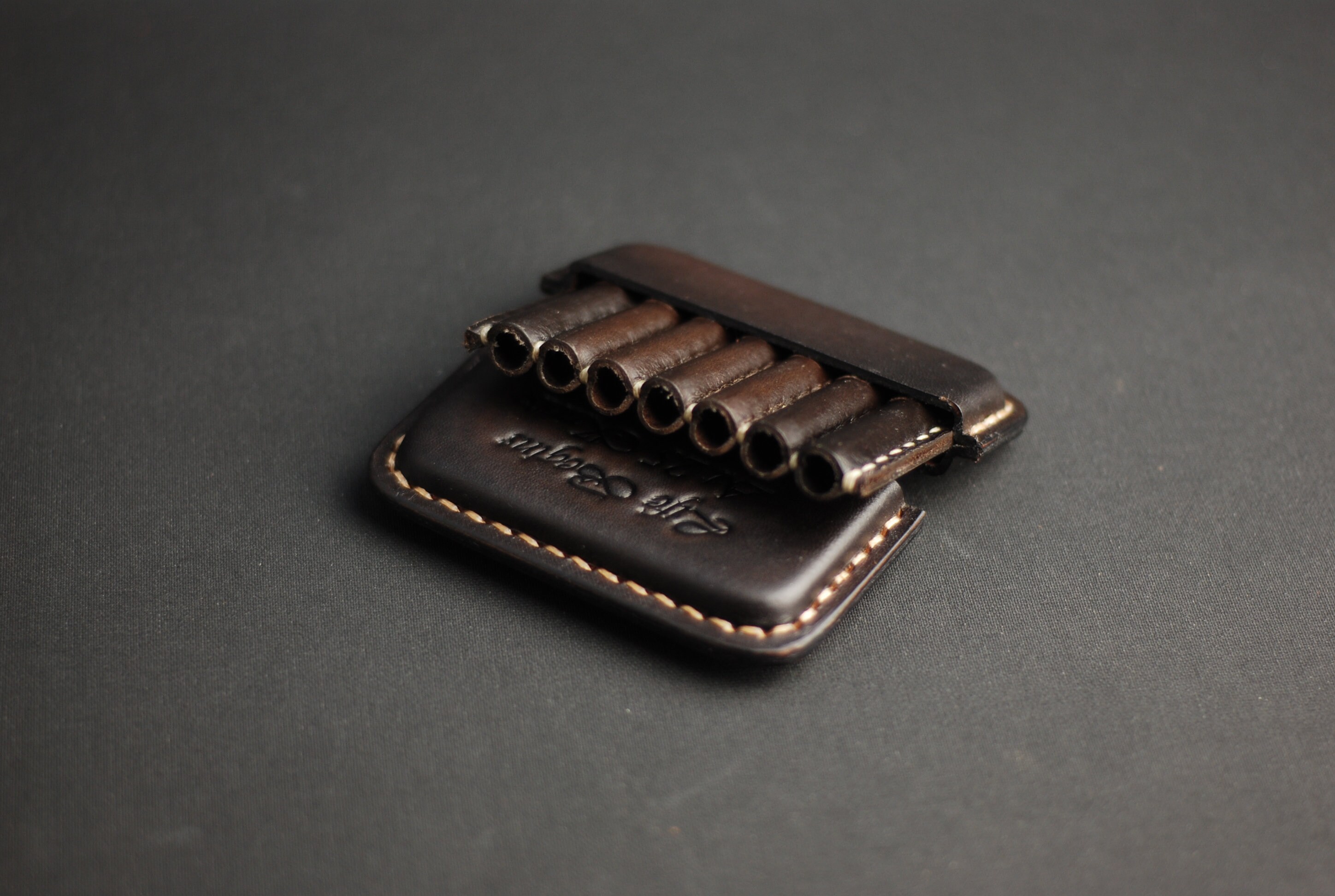 Leather Hand-rolled Cigarettes Case, Pocket Tobacco Case, Case ...