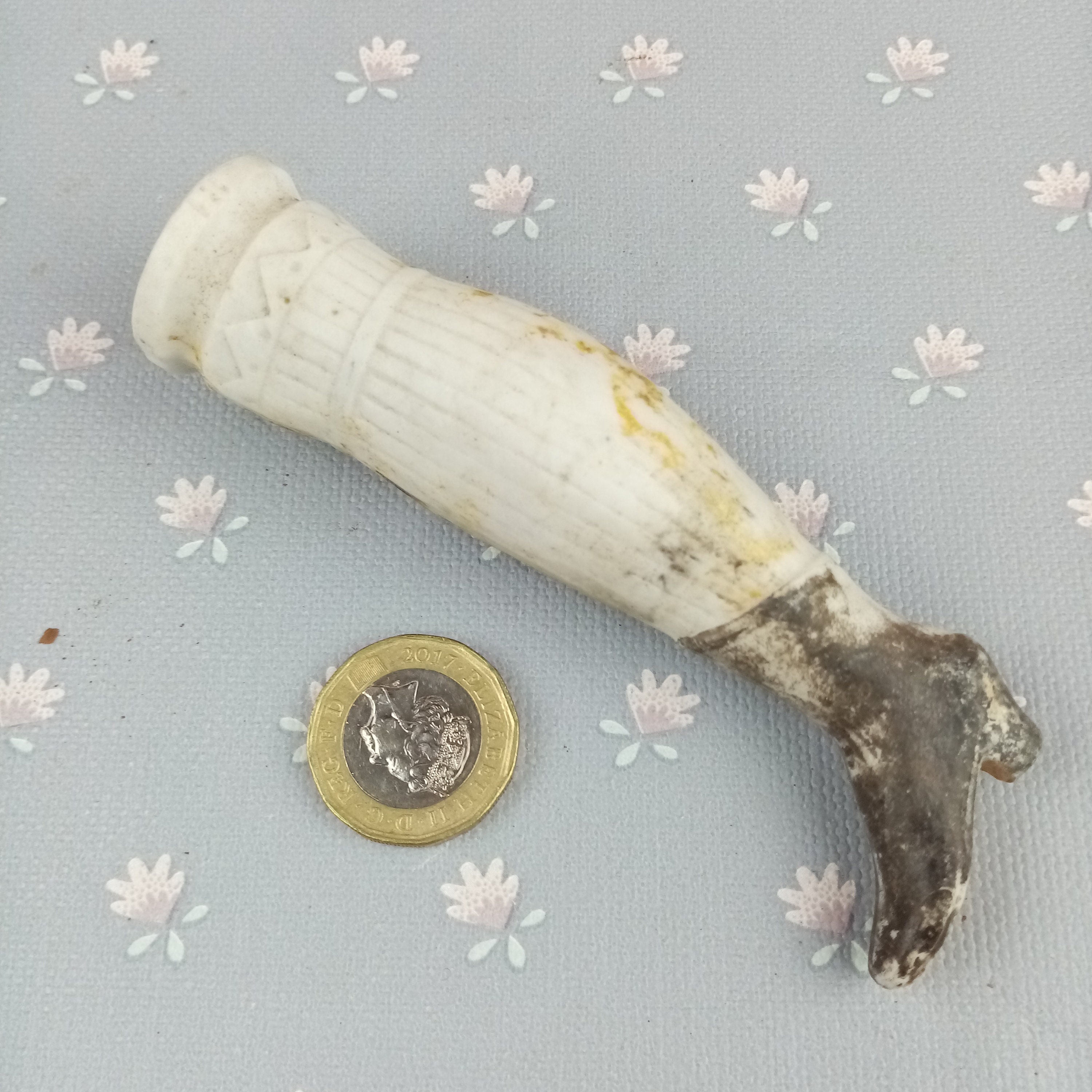 Antique Doll Legs, Parian - China Doll Lower Legs, Victorian Doll Boots ...