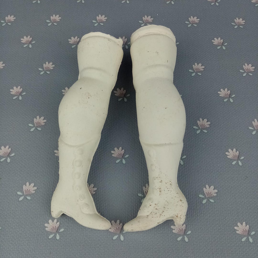 Vintage Doll Legs, Parian Doll Legs, China Doll Lower Legs, Victorian ...