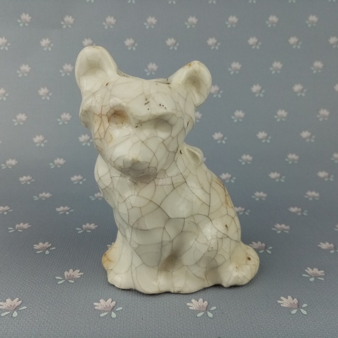 Bear Flower Holder, Planter, Cocktail Pick Holder, Antique German ...