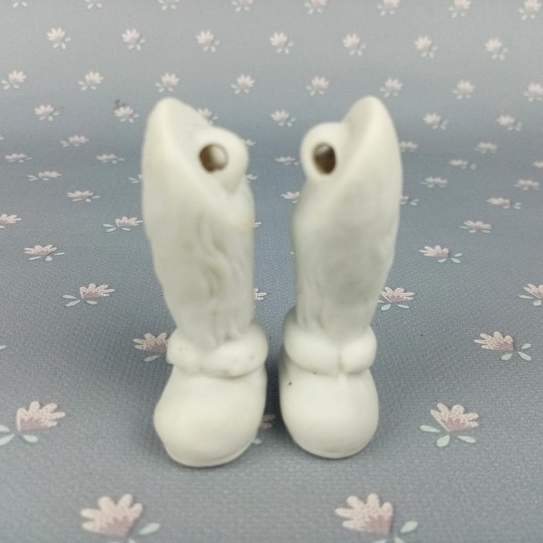 Antique German Bear Legs, Porcelain Animal Legs for Bears, Molded ...