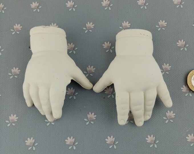 Vintage Artist Doll Baby Hands , Doll Hand, Composition Artists Doll ...