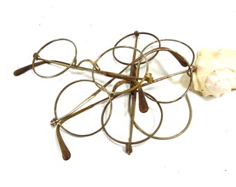 Wire Rimmed Doll Glasses | Etsy