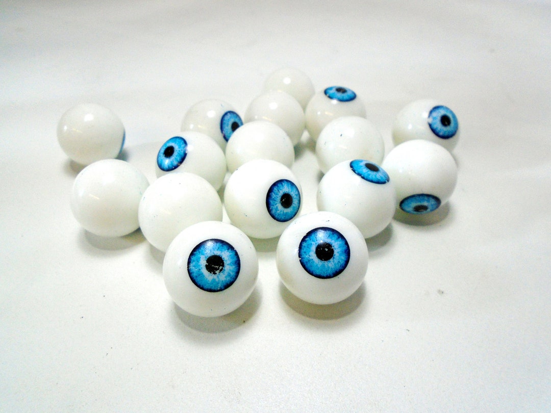 Acrylic Glass Eyes, 10 Pair Halloween Eyes, B-stock Doll Eyes, Artist ...