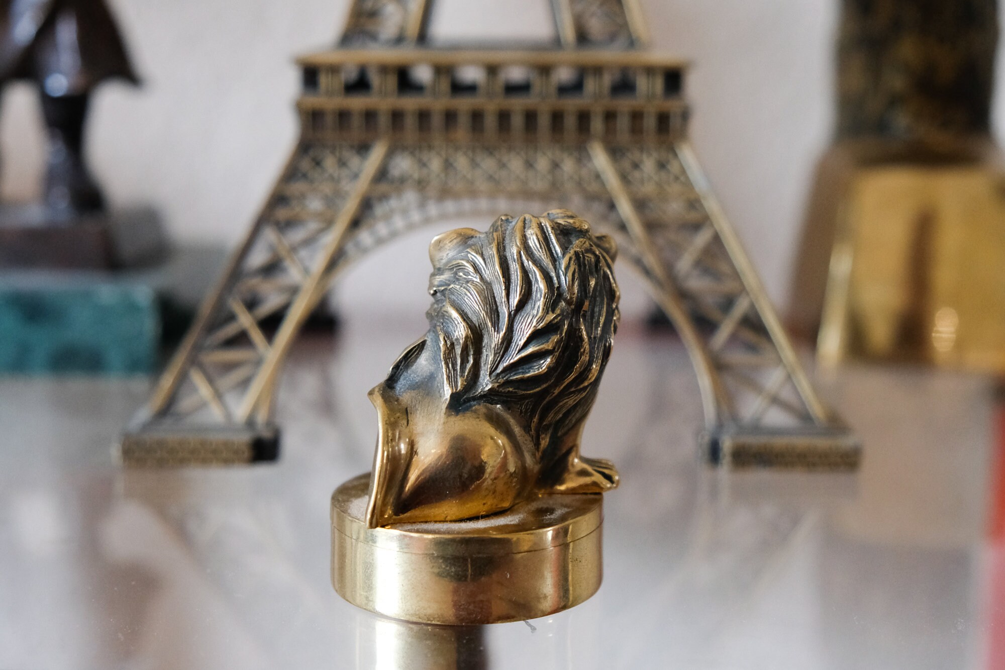 Custom Lion Stamp Figurine Solid Bronze Etched Details 3D - Etsy