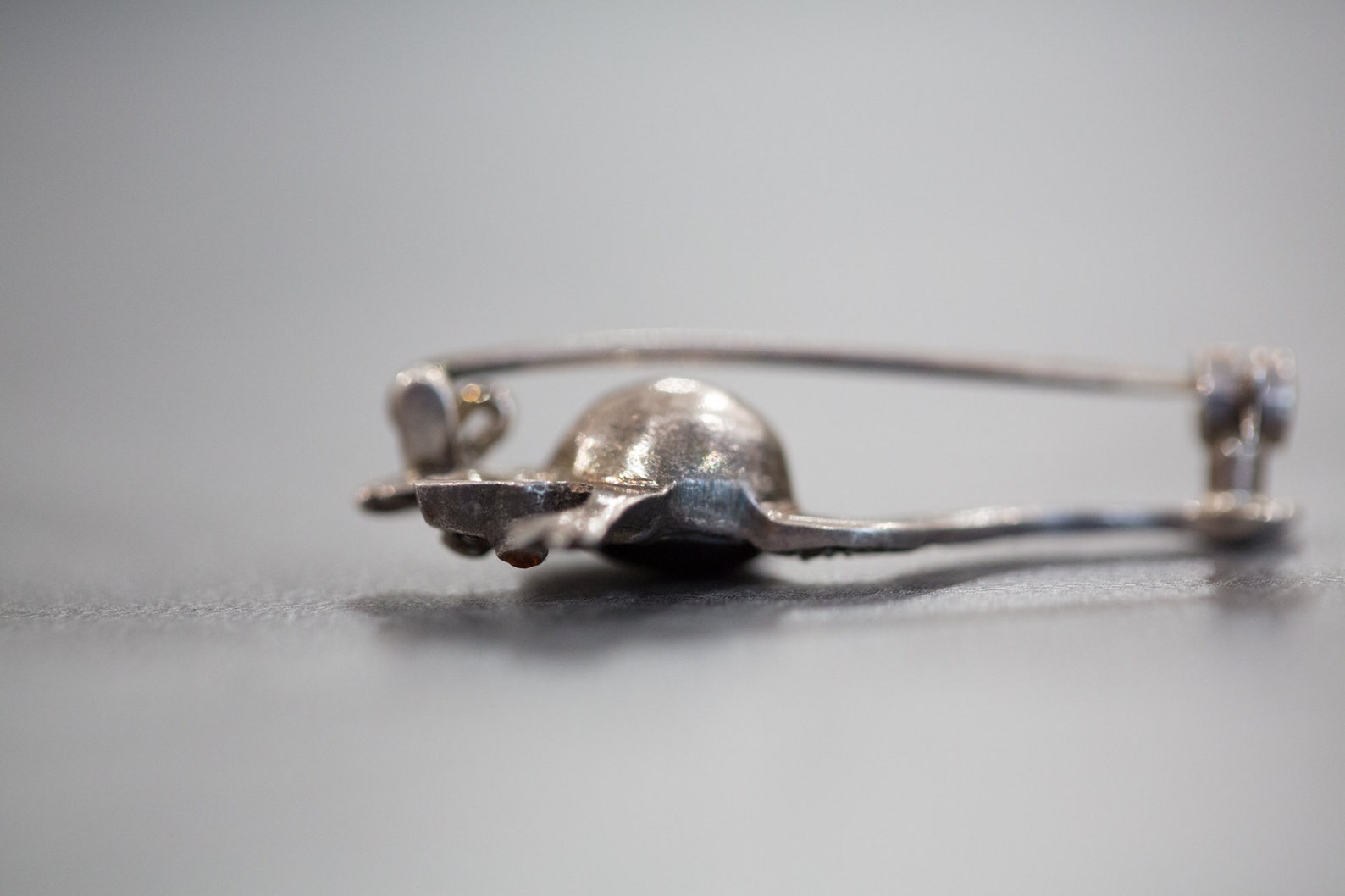 Sterling Frog Brooch Protection Jewelry Symbolic Pin Good Luck Emerald ...