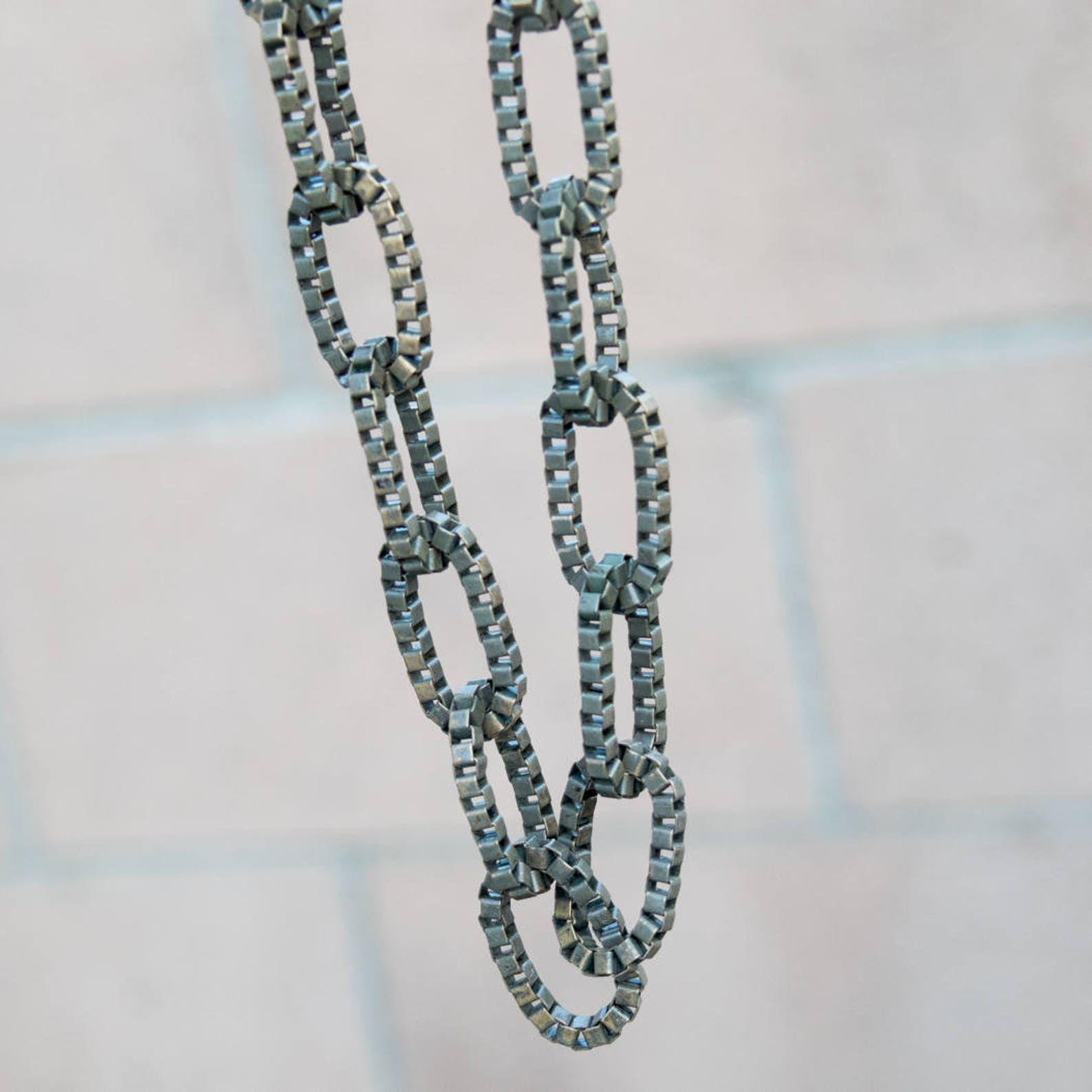 Big Chunky Chain Necklace Long Big Bold Statement Hip Hop TV - Etsy