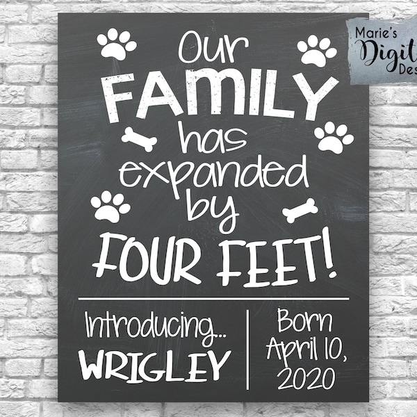 Chalkboard Dog Art - Etsy