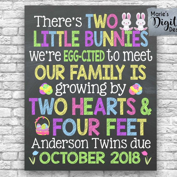 Family is Growing by Two Feet Card - Etsy