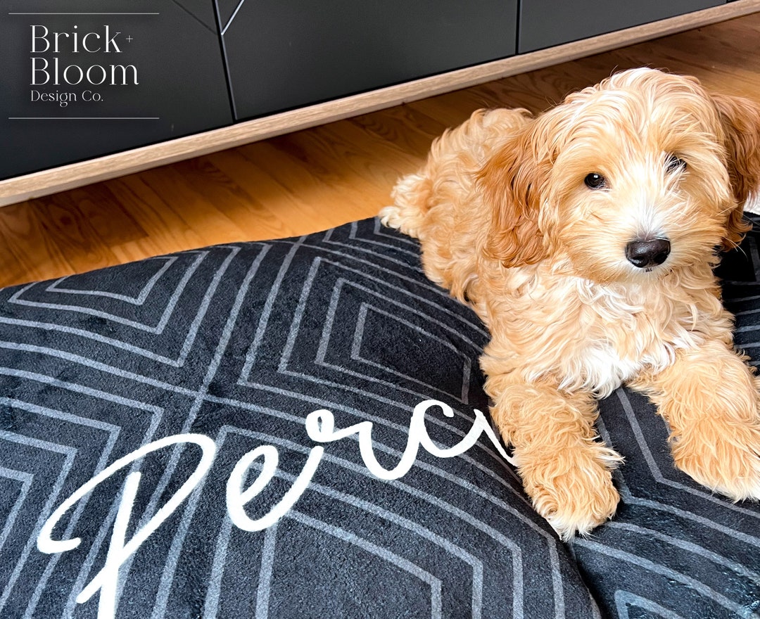 Personalized Custom Dog Bed | Premium Pet Bed | Gift for Fur Baby | Dog ...