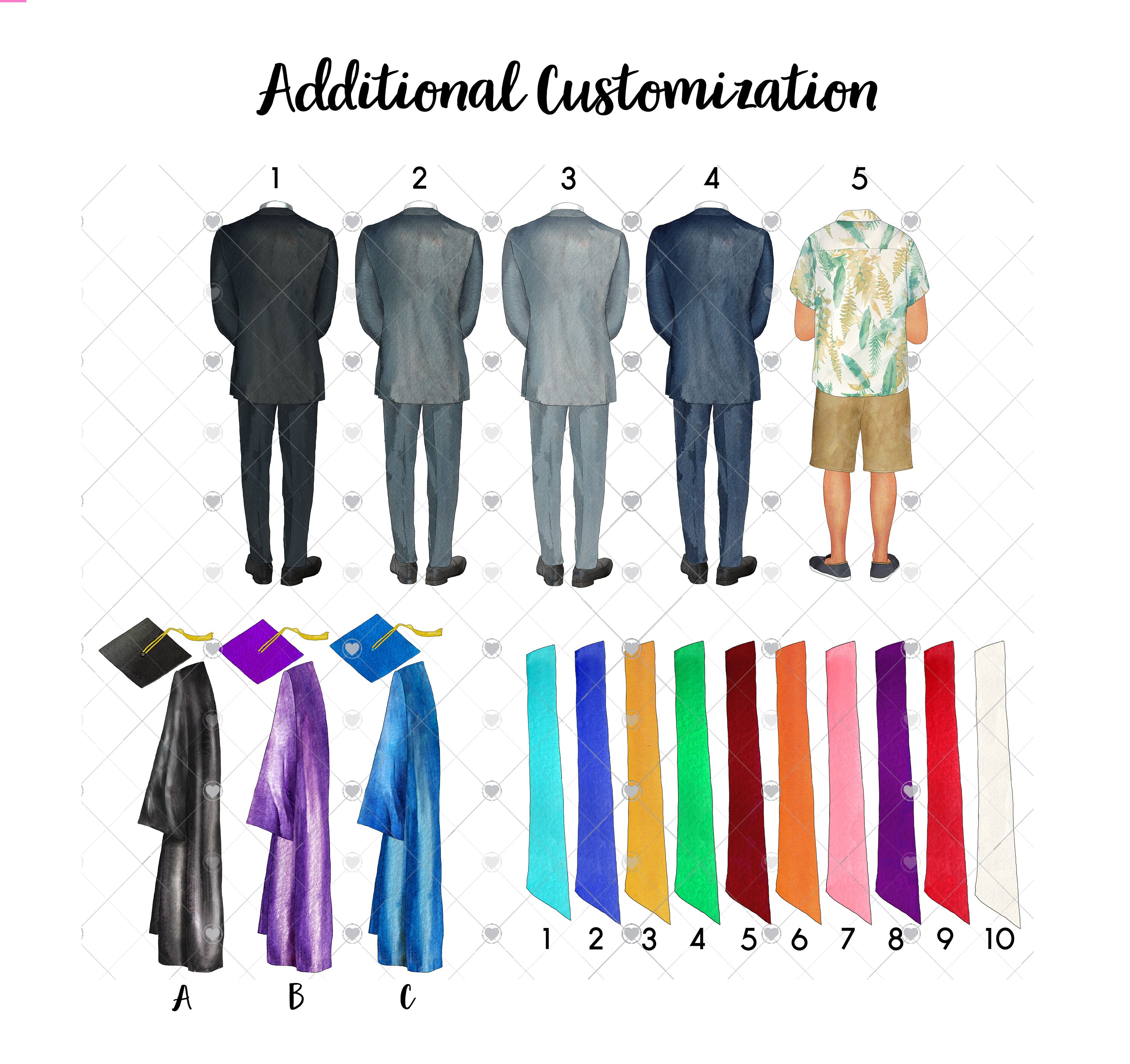 Custom Graduation Portrait PRINTABLE Personalized Grad Gift - Etsy Canada