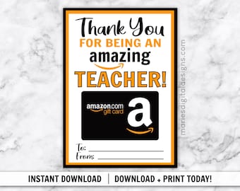 INSTANT DOWNLOAD Thank You for Being so Amazing Amazon Gift | Etsy