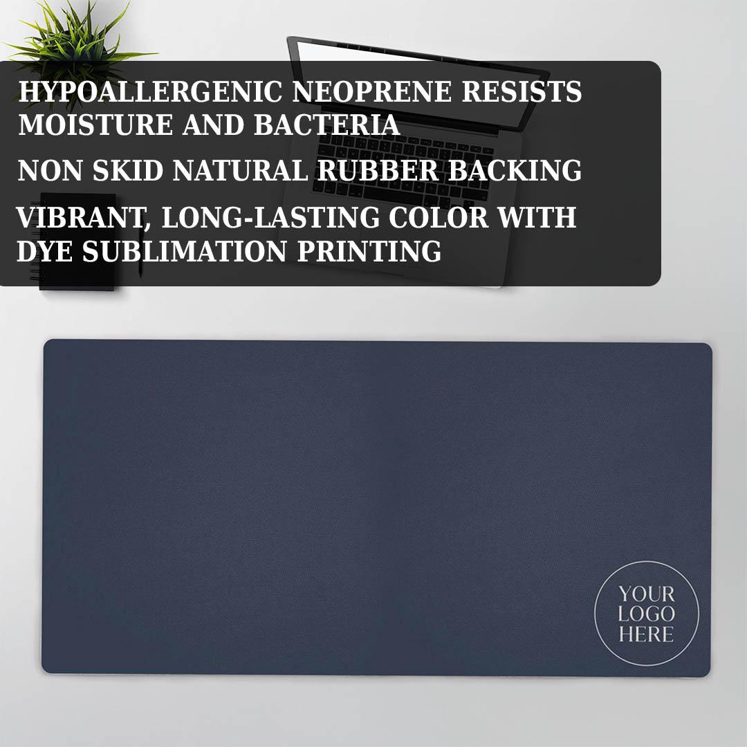 Custom Logo Desk Mat | Personalized Office Gift | Branded Corporate ...
