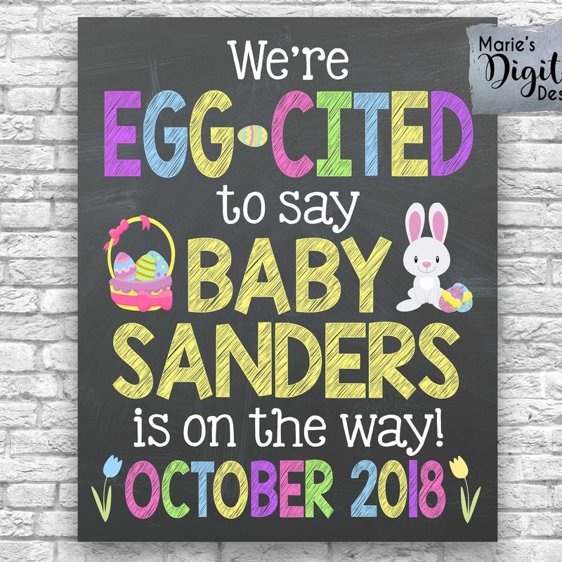 Easter Chalkboard - Etsy