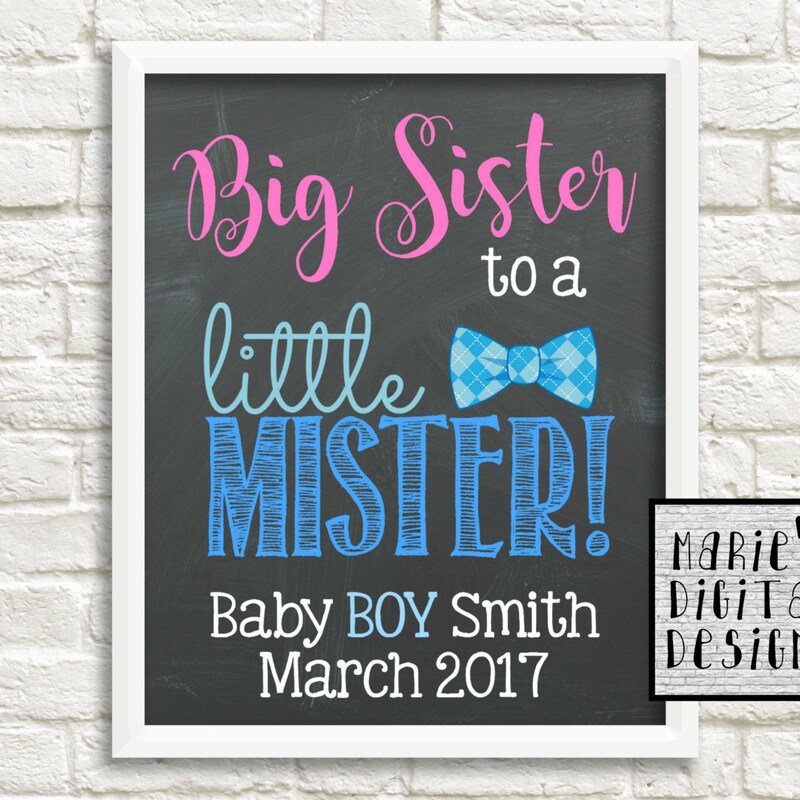 Little Sister Sign - Etsy