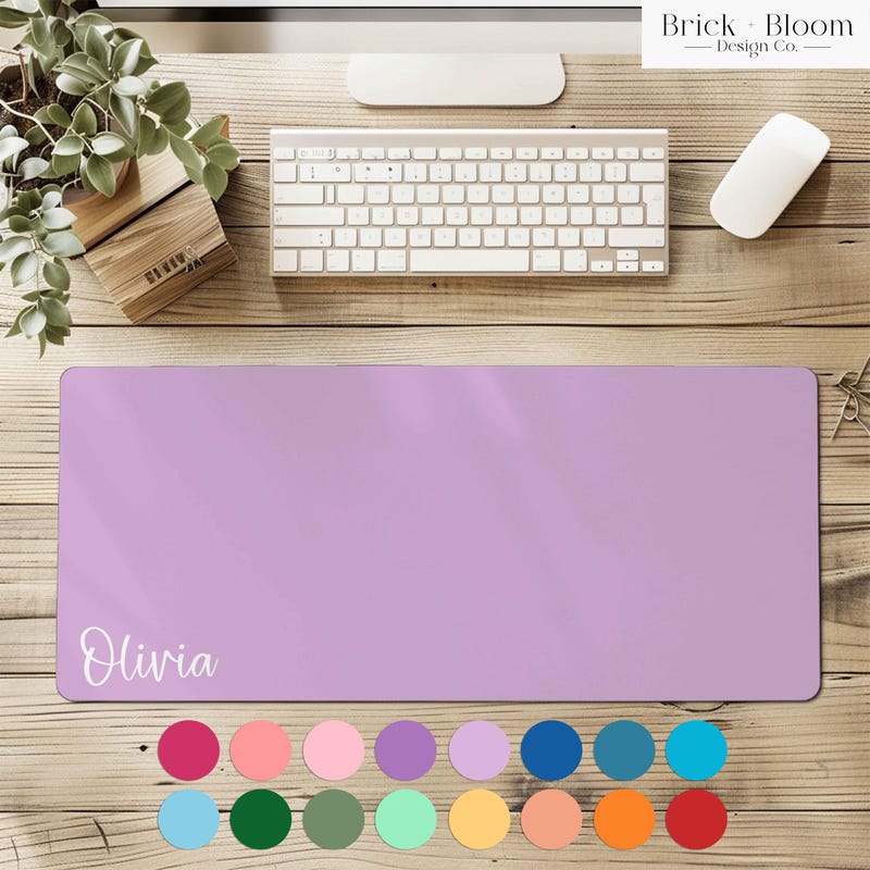 Purple Mouse Pad - Etsy