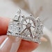 Queen Elizabeth II Ring - Queen of England - London Skyline - Sterling ...