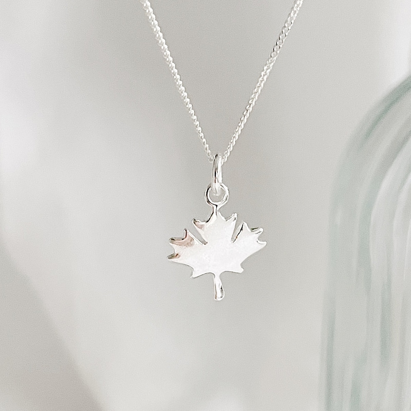Silver Maple Leaf - Etsy