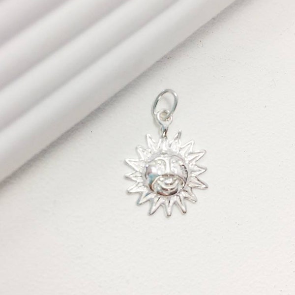 Sun Charm - Etsy