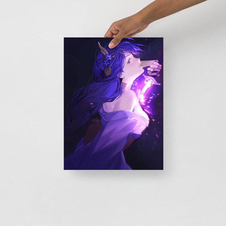Baal Genshin Impact Poster - Etsy