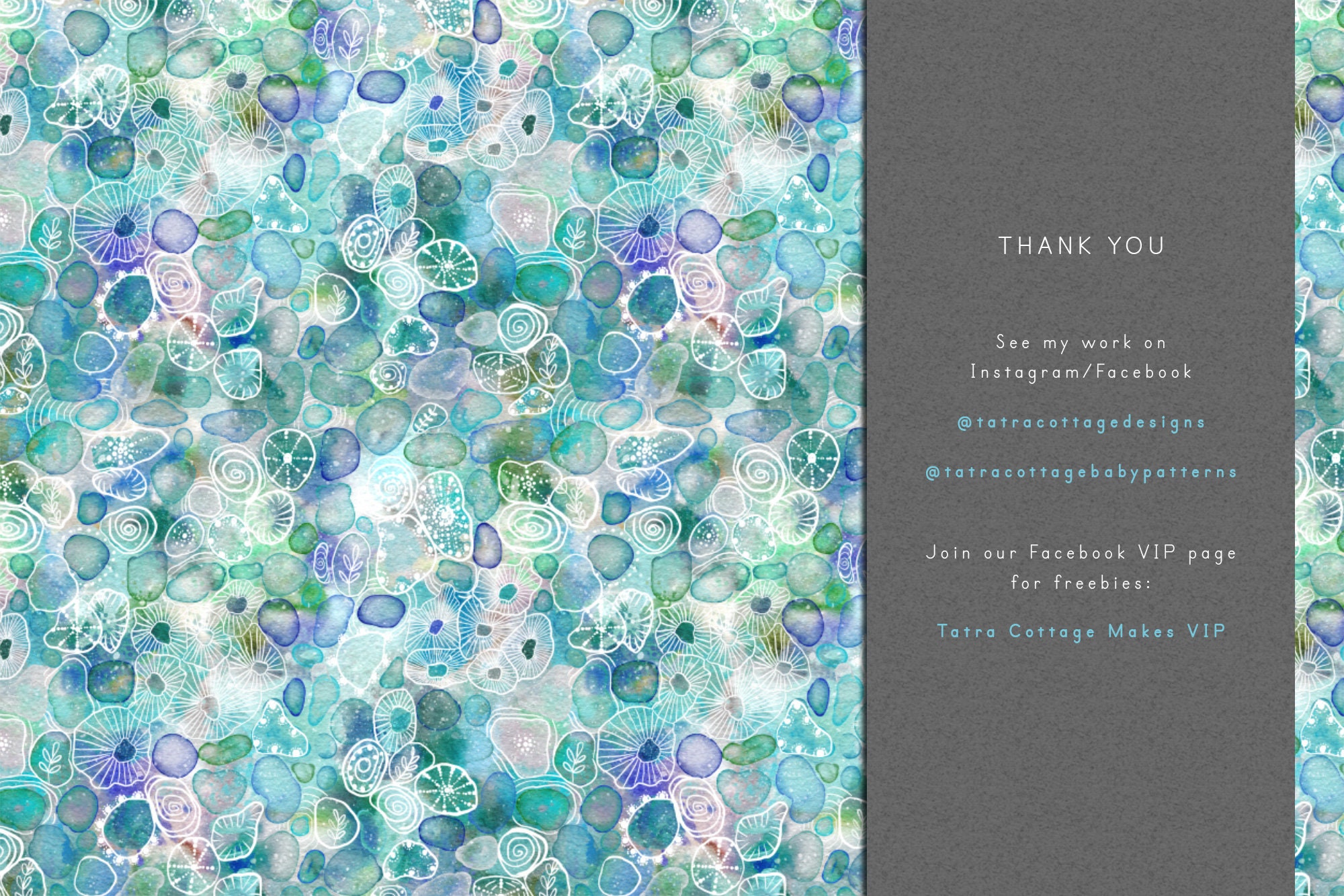 Sea Glass Seamless Pattern for Fabrics Beach Summer Seaside - Etsy