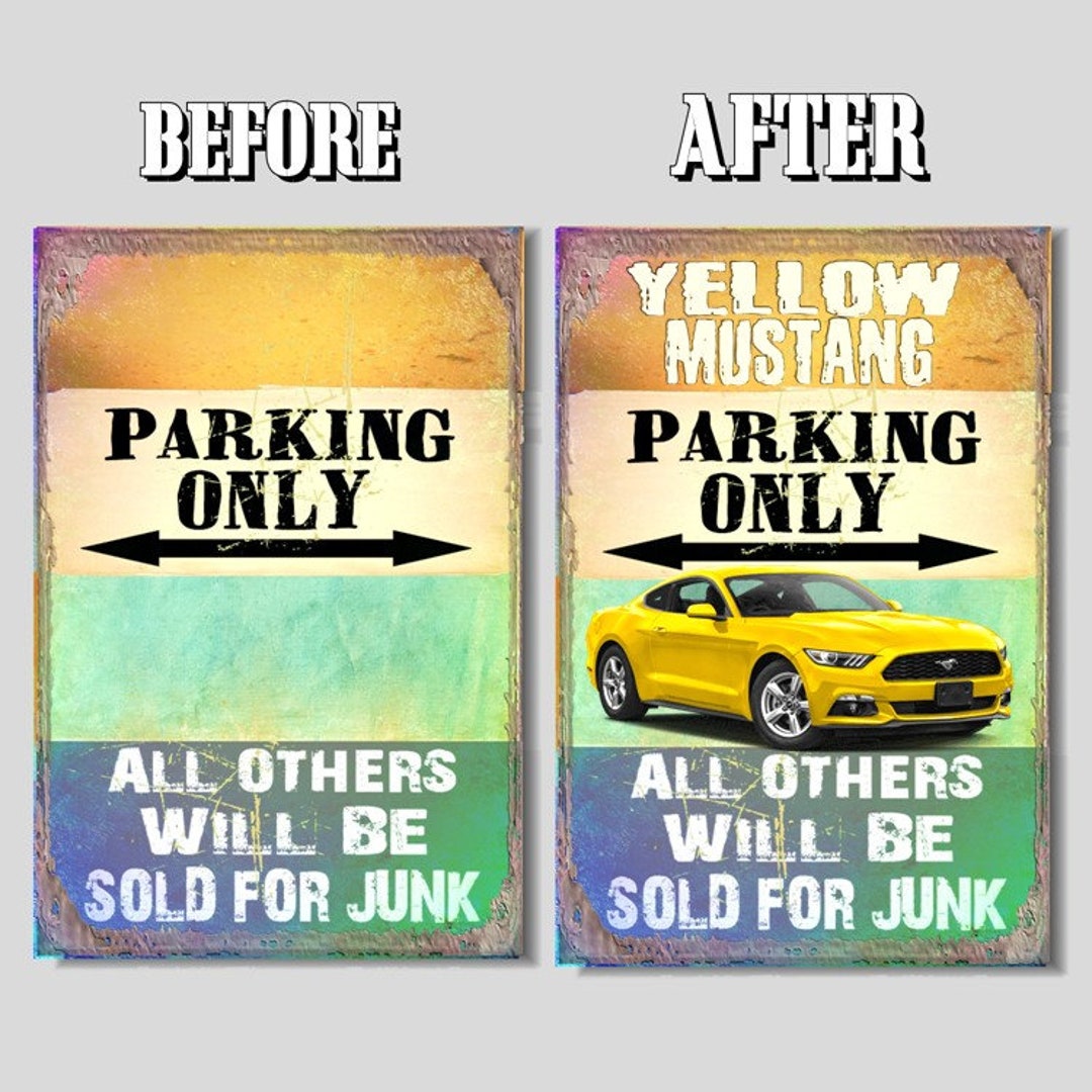 Custom Parking Only 12x18 Metal Sign PH692 - Etsy