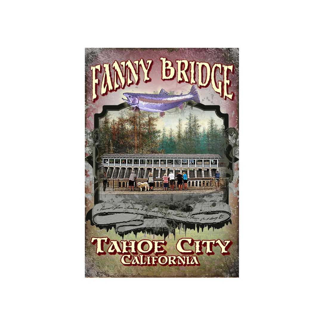 Fanny Bridge Metal Sign 12 X18 - Etsy