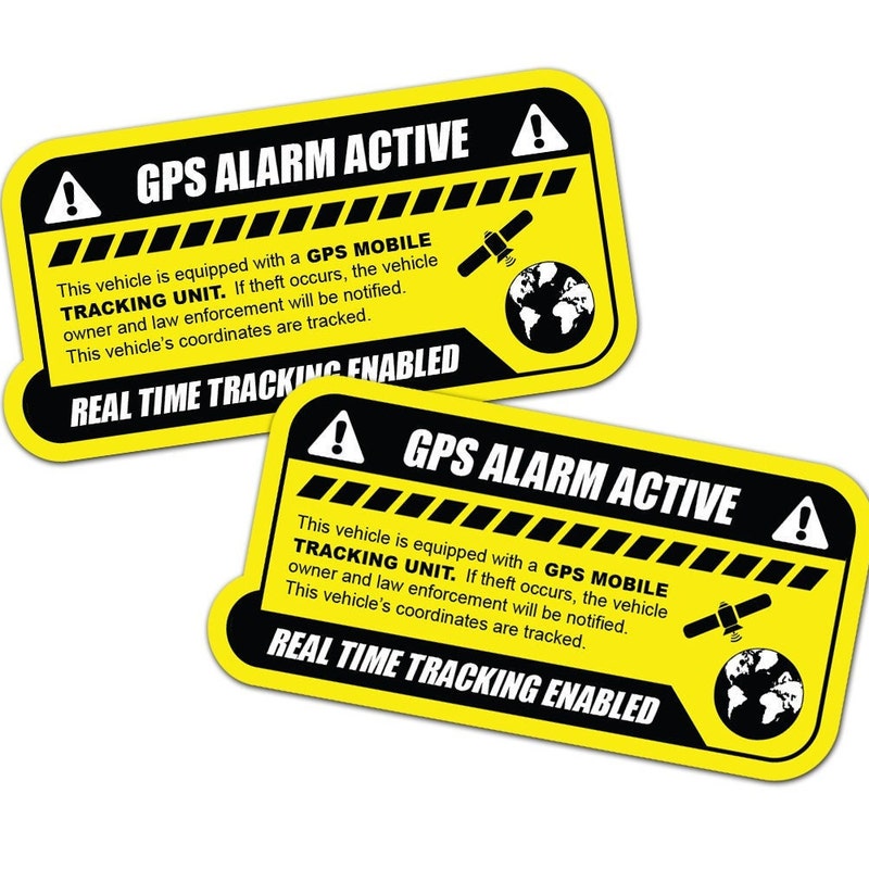 Gps Tracking Decal - Etsy