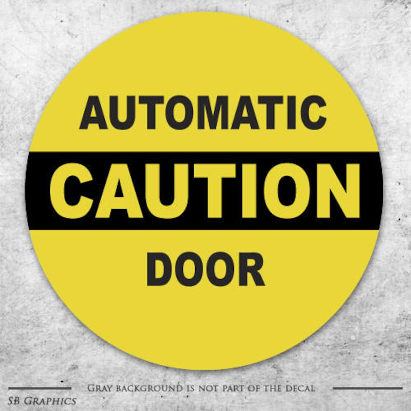 Door Sticker - Etsy